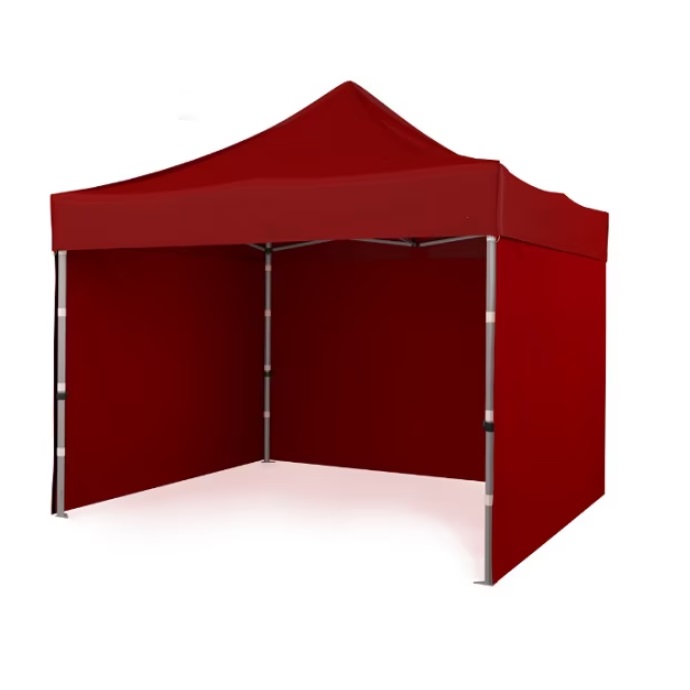 Cort Pavilion Pliabil De Gradina, Curte, Evenimente 3x3 M, Rosu - Coshop.ro